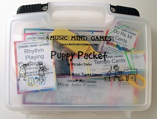 Music mind Games - Puppy Packet | Musikteori, notpapper, mm | m